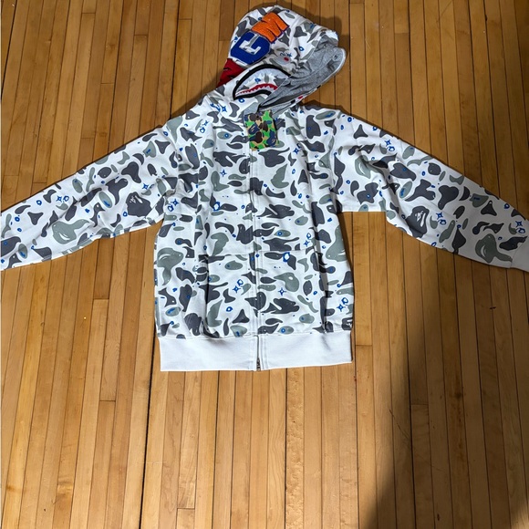 A Bathing Ape | Jackets & Coats | Mens Camouflage Zipup Jacket | Poshmark